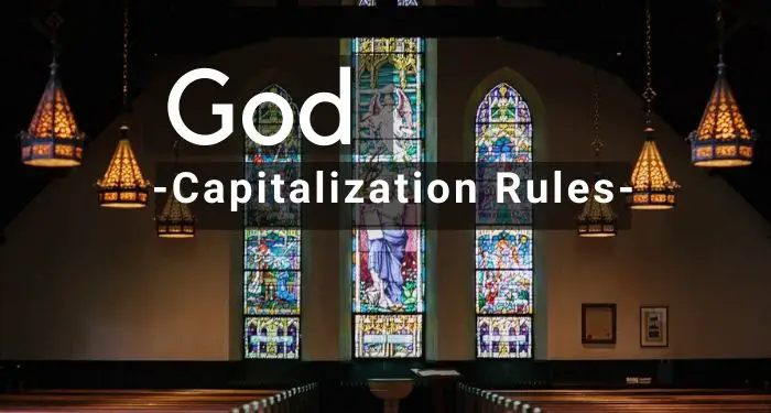 When Is God Capitalized? (What About "Godly")