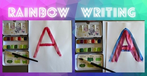 Rainbow Writing (Materials & Examples For Teaching)