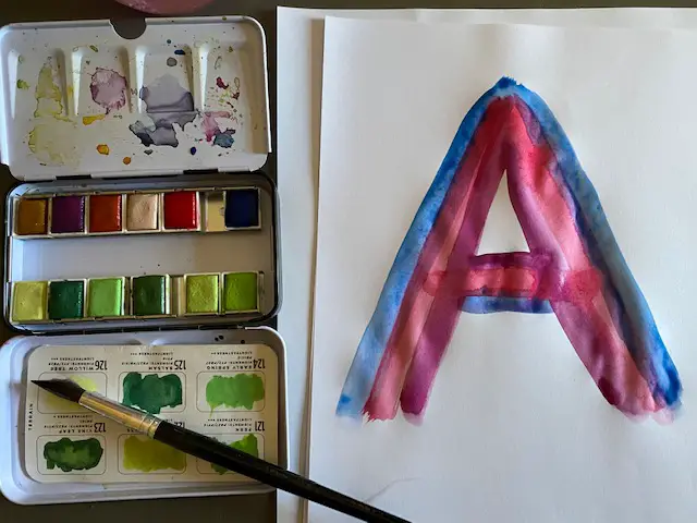 Rainbow Writing (Materials & Examples For Teaching)