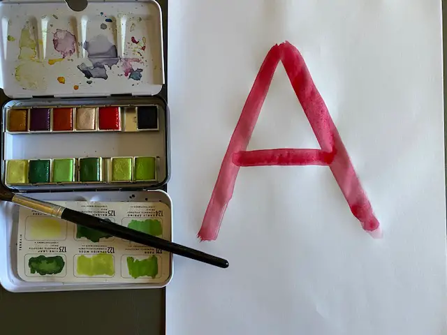 Rainbow Writing (Materials & Examples For Teaching)